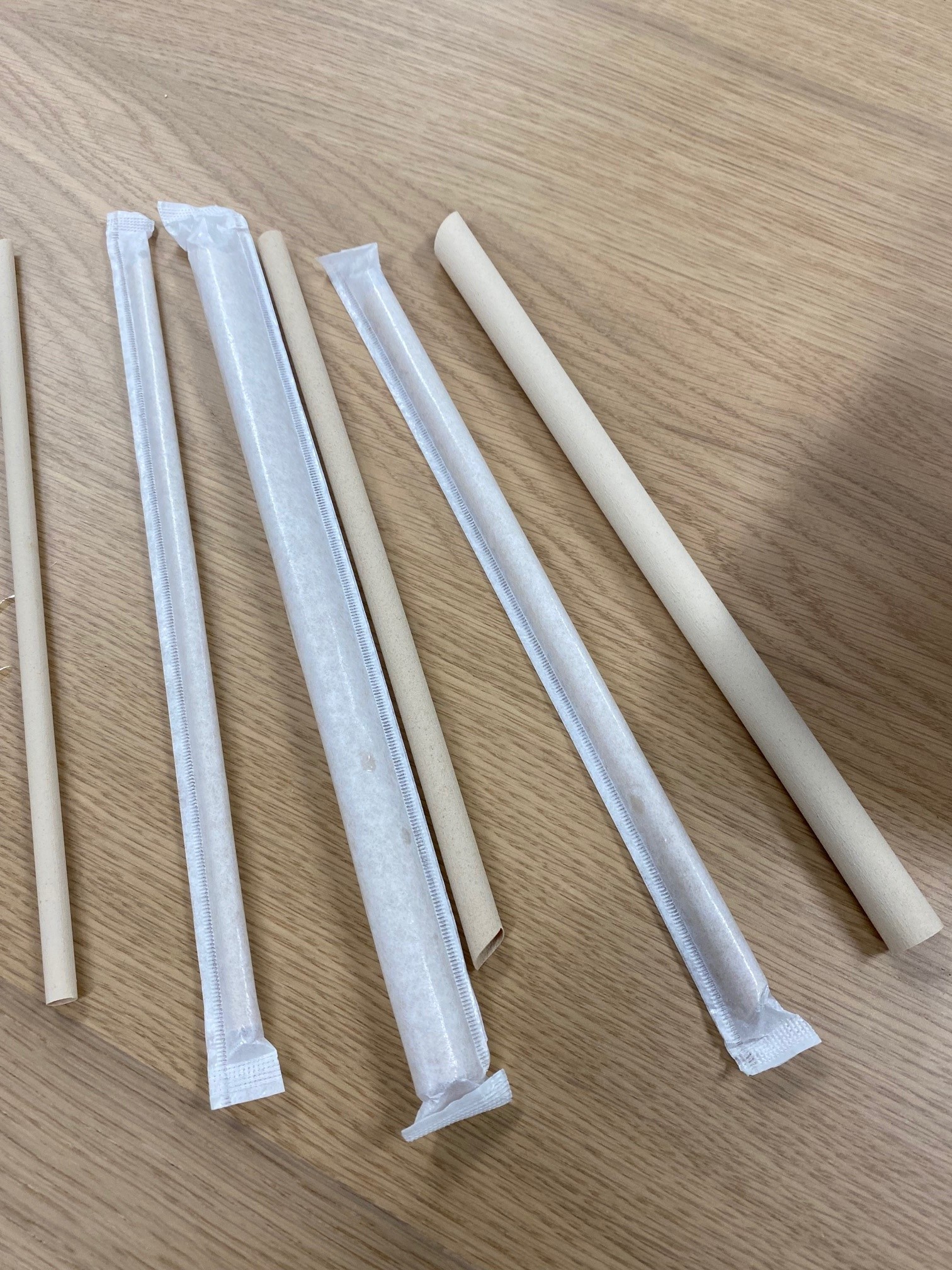 SupplyDASH: BAMBOO FIBRE STRAW BUBBLE TEA INDIVIDUAL WRAP - 1600 PCS